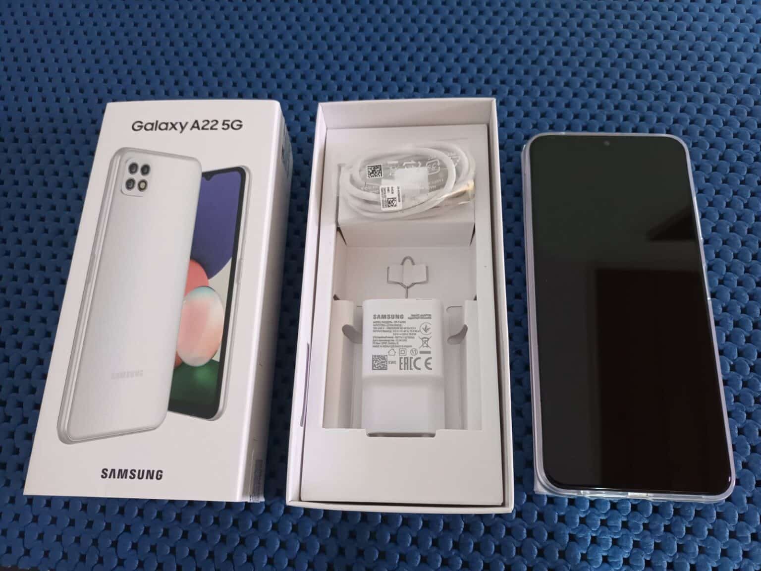 Samsung Galaxy A22 5G 64GB Smartphone Test und Bewertung - Erfahrungen