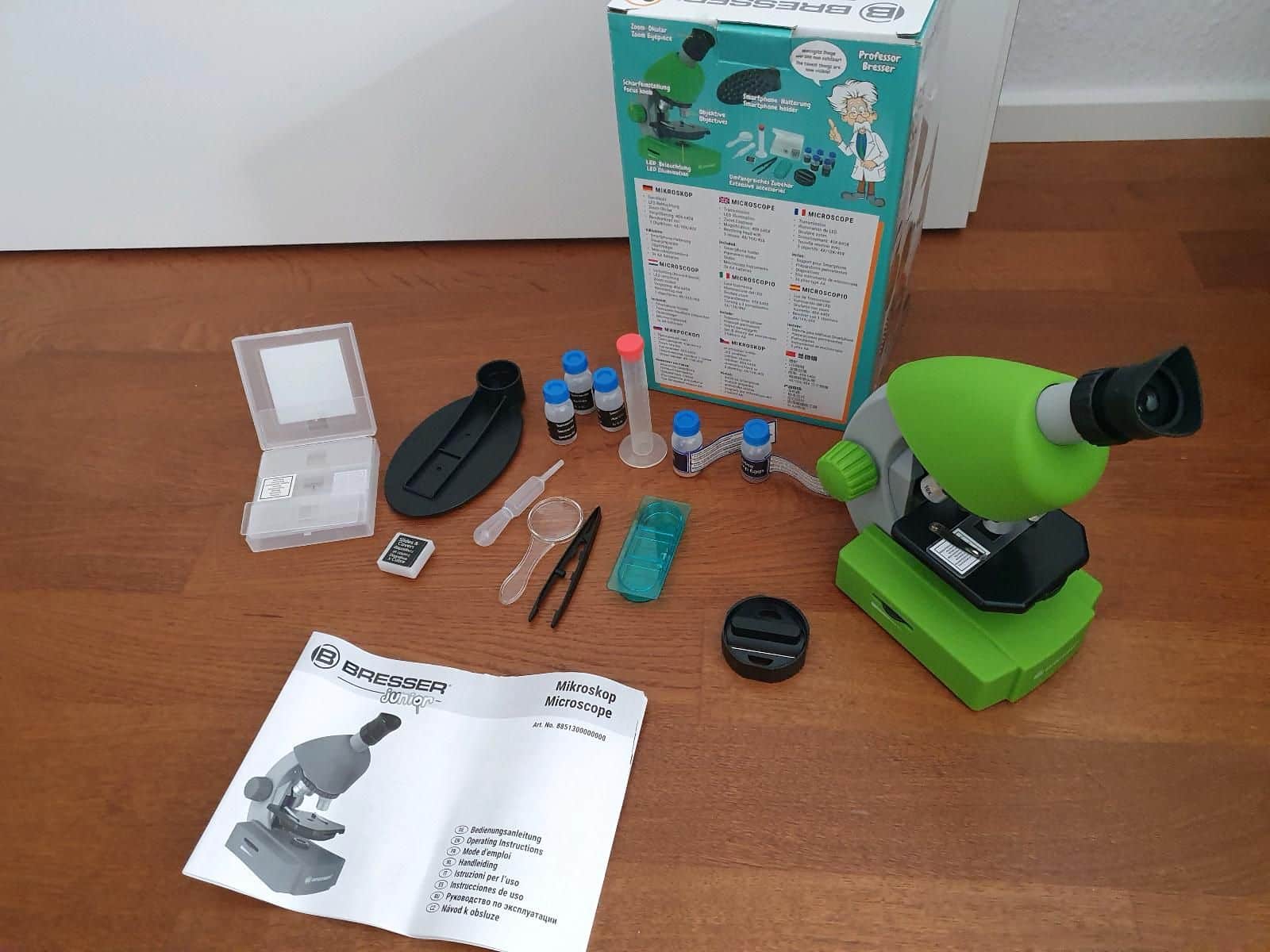 BRESSER JUNIOR Mikroskop- & Teleskop-Set KIDS Test und Bewertung ...