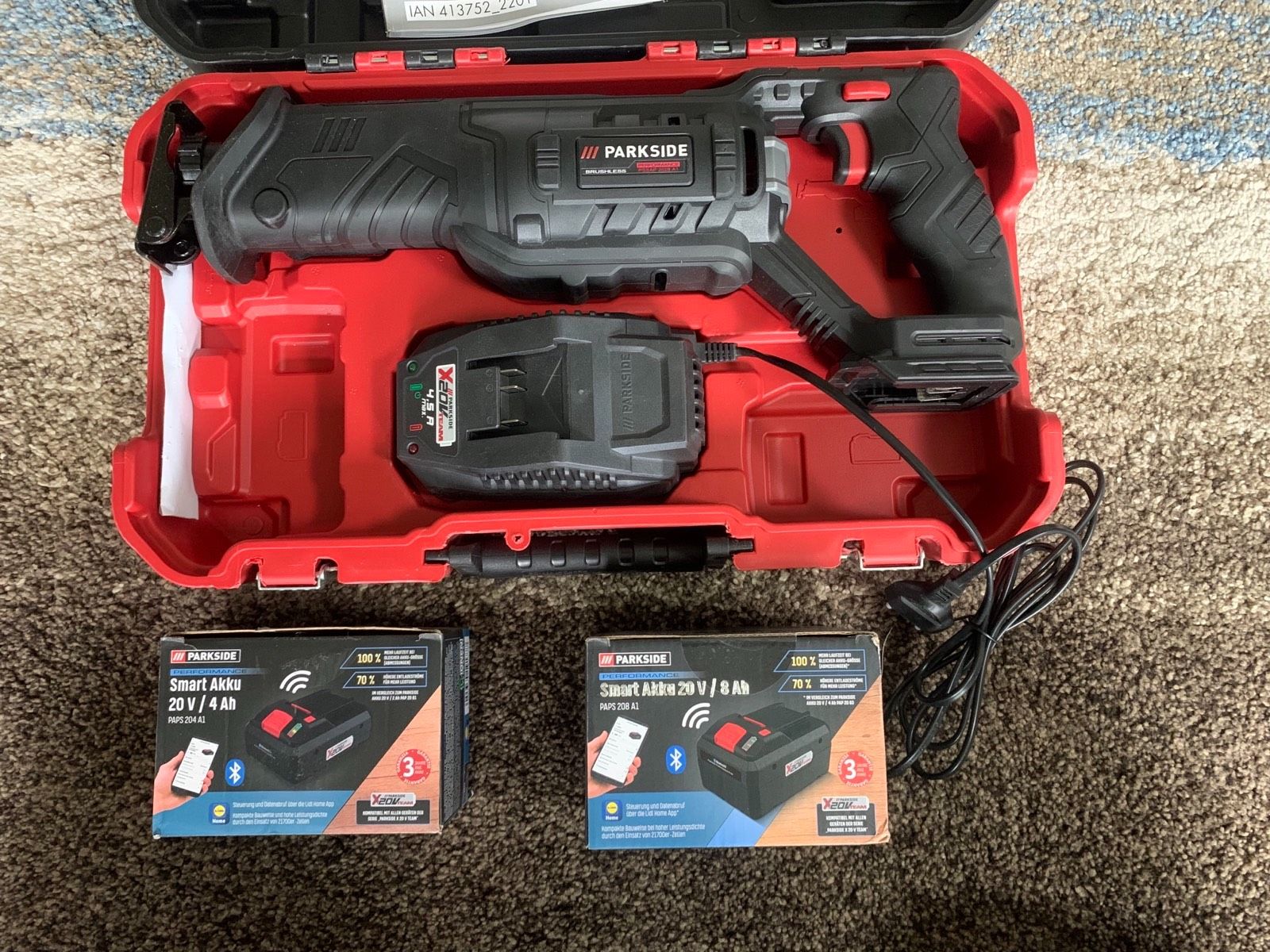 PARKSIDE PERFORMANCE 20 V Akku-Säbelsäge 28 mm Hub PSSAP 2028 A1 Test ...