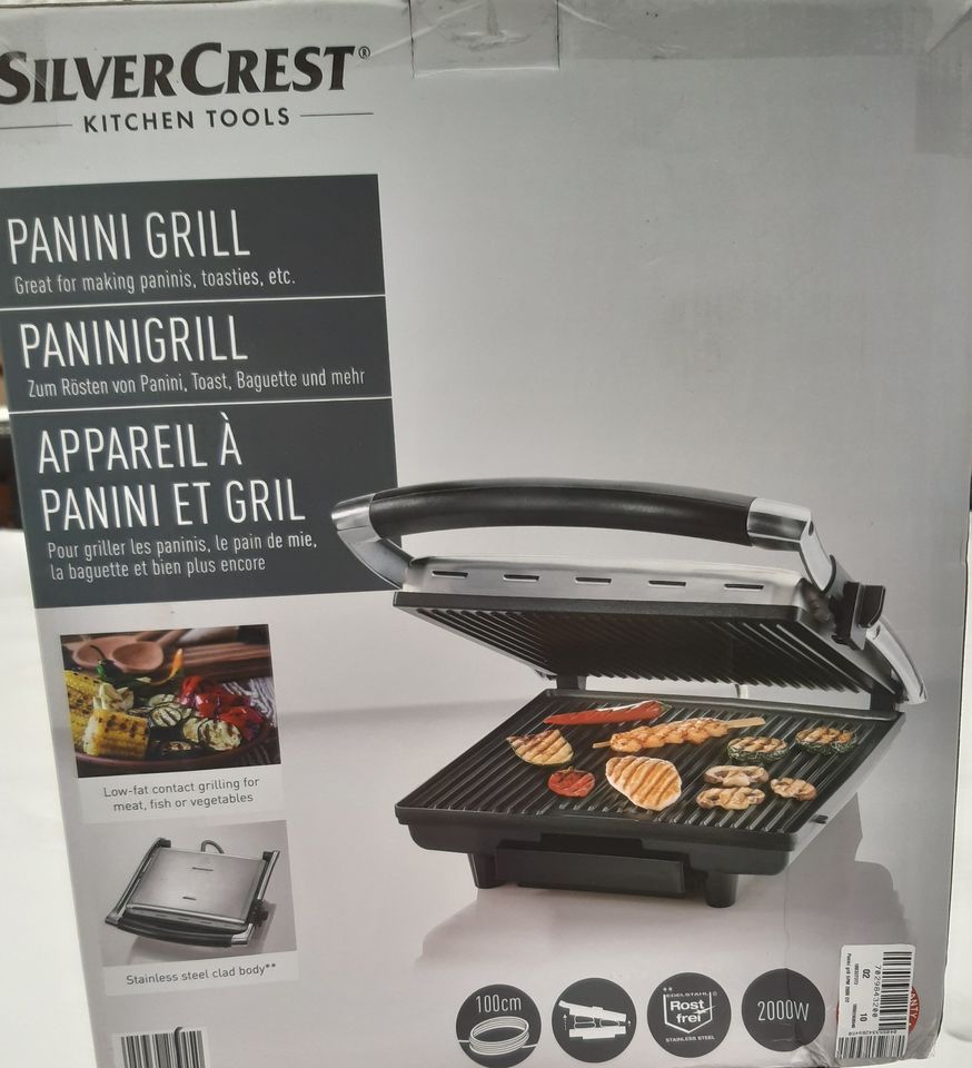 SILVERCREST® KITCHEN TOOLS Panini Maker »SPM 2000 E2« Test und ...